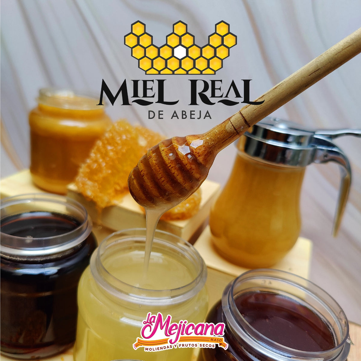 Miel Real Flor de Mango – La Mejicana - Moliendas y Frutos Secos