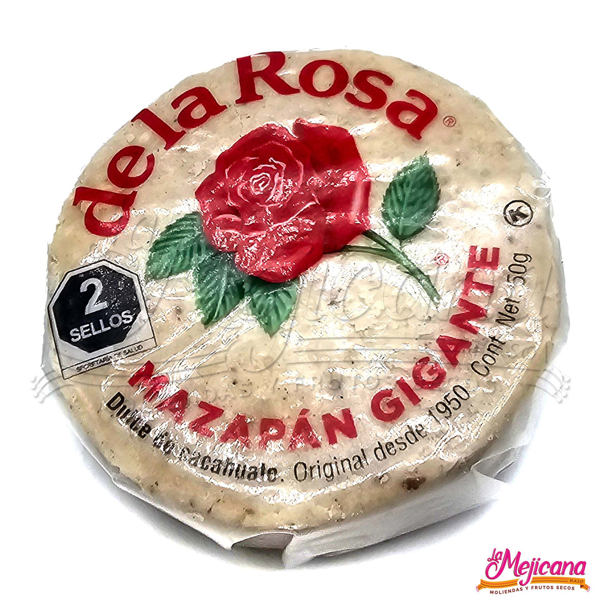 Mazapan Gigante de 50gr – La Mejicana - Moliendas y Frutos Secos